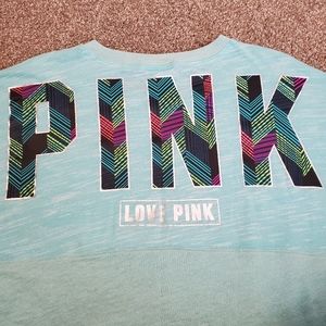 PINK Victoria's Secret | Tops | Vs Pink Spirit Jersey | Poshmark